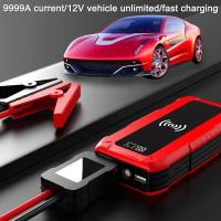 China 12V 72000mAh Portable Car Jump Starter 600A Peak with Flashlight and 4 USB Ports for sale