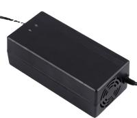 China 54.75V 15S 13A Portable LiFePO4 Battery Charger for Electric Vehicle Golf Cart 48V 60V for sale