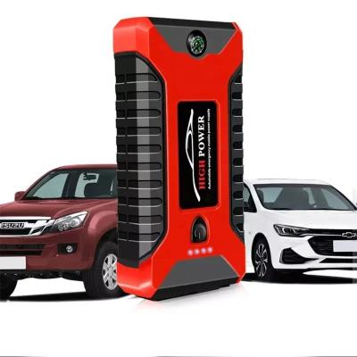 China 12V 3000A Portable Car Jump Starter 20000mAh Lithium Battery Power Bank with USB Charging for sale