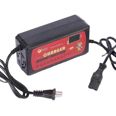 China 60V 45Ah Portable Fast E-bike Charger 220W AC DC Lead Acid Battery Charger CE FCC for sale