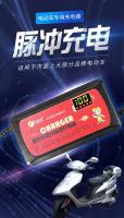 China 60V 45Ah Portable Fast E-bike Charger 220W AC DC Lead Acid Battery Charger CE FCC for sale