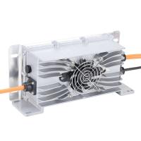 China 71.4V 60V 10A Lithium Battery Charger for Forklift Scooter with Fireproof Material for sale