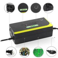 China ABS Intelligent Chip Quick Charging 48V 20Ah 60V 7A Lead Acid Battery Charger for Electric Bicycle for sale