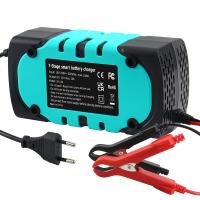 China 12V 6A 10A 15A 20A Car Motorcycle Lead Acid Battery Charger Smart Automatic for sale