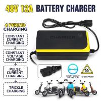 China 48V 40Ah Lead Acid Battery Charger for Electric Scooter Motorcycle with ABS Fireproof Material for sale