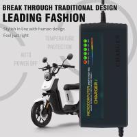 China Intelligent Lead Acid Battery Charger 60V 30Ah 72V 40Ah Automatic Pulse E-bike Charger with Power Display for sale