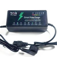 China LA-FAST 60V 32Ah Lead Acid Battery Charger 110V 240V Auto Identification with Low Tension Protection for sale