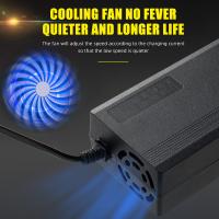 China 58.8V 3A Lithium Battery Charger for 16S 60V Electric Scooter Input 100-240V for sale
