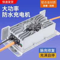 China Waterproof Portable Automatic AGM Forklift Golf Cart Li-ion Battery Charger 48V 20A for sale