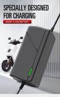 China Smart Intelligent 48V 54.6V 5A Lithium Battery Charger for 10Ah 20Ah Electric Golf Cart for sale