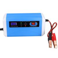 China 12V 24V 10A Intelligent Automatic Battery Charger for Motorcycle Ebike Car Lead Acid for sale