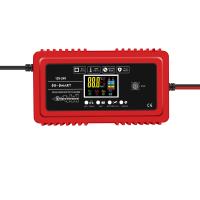 China 12V10A 24V5A Automatic Lead-Acid Battery Charger with 90% Efficiency and Current Protection for sale
