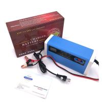 China 12V 24V 10A Smart Pulse Repair Car Motorcycle Battery Charger for Lead Acid AGM GEL WET for sale