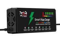 China LA-FAST 48V 20Ah Lead Acid Battery Charger 180W Intelligent Automatic for E-Bike Scooter for sale