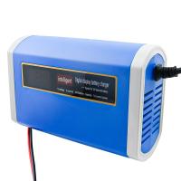 China 12V 6A Intelligent Lead Acid Battery Charger with Pulse Repair for Motorcycle Car Storage for sale