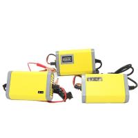 China 12V 10A Full Automatic Car Motorcycle Battery Charger 125W 7-200AH Lead Acid for sale