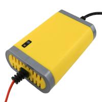 China 12V 10A Full Automatic Car Motorcycle Battery Charger 125W 7-200AH Lead Acid for sale