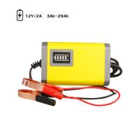 China 12V 6A Intelligent Car Battery Charger with Pulse Repair for Lead Acid Batteries for sale