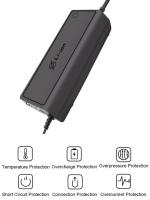 China 14.6V 30A Lithium Battery Charger for Electric Forklift RV Sightseeing Vehicle Smart 12V 20A 24V 15A for sale