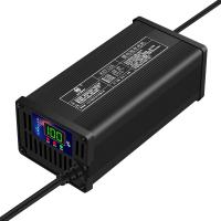 China 60V 72V 20A Aluminum Shell Lithium Battery Charger with Digital Display Adjustable Current for E-Bike Scooter for sale