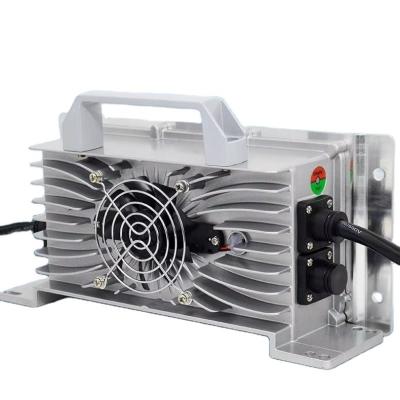 China LiFePO4 Li-ion 48V 20A Battery Charger for Scooter E-forklift Golf Cart Lithium Lead Acid for sale
