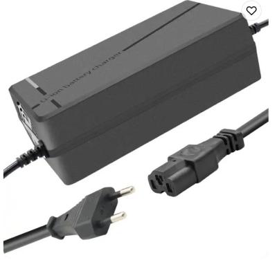 China 48V 8A 10A Li Ion Scooter Battery Charger with XLR Connector OVP Protection for Electric Bike for sale