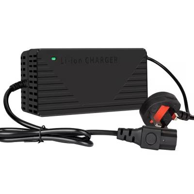 China Intelligent 60V 12A Lithium Battery Charger for 17S 71.4V E-Bike AC100-240V for sale
