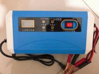 China Intelligent 12V 24V 10A Lead Acid Battery Charger with ABS Shell 110V 220V for sale