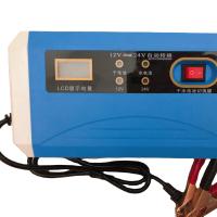China 12V 24V 10A Intelligent Lead Acid Battery Charger with Temperature Compensation for Car Motorcycle for sale