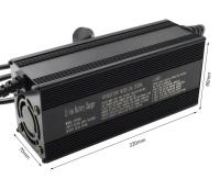 China 300W Aluminum Case Battery Charger 12V 24V 48V Lead Acid Lithium with 3 Stage Charging for sale