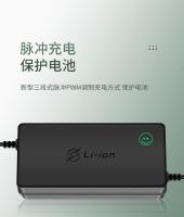China Smart Li-ion Battery Charger 48V 5A ABS for Electric Scooter Bicycle 14s 16s Lifepo4 for sale