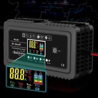 China 12V 12A 24V 6A Automatic Smart Battery Charger with Temperature Compensation for Lead Acid Batteries for sale