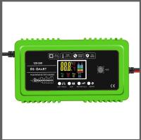 China Smart 12V 24V 12A Car Battery Charger for AGM Lead Acid LiFePO4 Batteries with 7 Stage Protection for sale