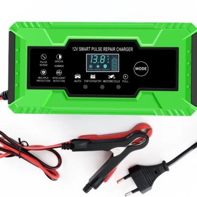 China Intelligent 12V 8A Lead Acid Battery Charger with 3-Stage Charging and Multiple Protections for sale