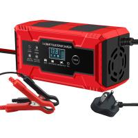 China Intelligent 12V 8A Lead Acid Battery Charger with 3-Stage Charging and Multiple Protections for sale