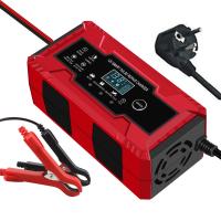 China Intelligent 12V 8A Lead Acid Battery Charger with 3-Stage Charging and Multiple Protections for sale