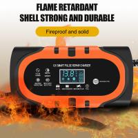 China Smart 12V 10A Fully Automatic Battery Charger with Pulse Repair Mode for Lead Acid Batteries for sale