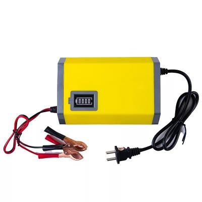 China 12V 6A 7-Stage Smart Motorcycle Battery Charger with Reverse Polarity Protection for sale