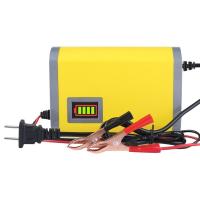 China Intelligent 12V 6A Car Battery Charger for AGM Gel Lead Acid Battery with Overcharge Protection for sale