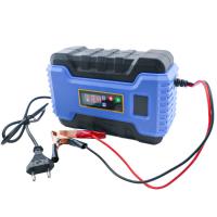 China 12V 6A Automatic Intelligent Pulse Repair Battery Charger for Lead Acid Batteries 35-80AH for sale