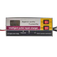 China 12V 10A 24V 5A Pulse Repair Battery Charger for Motorcycle Scooter Car PC Fireproof for sale