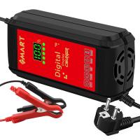 China Digital Smart Repair Charger 12V 8A for Start Stop Lead Acid Battery PC Fireproof Material for sale