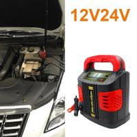 China 12V 24V 12A 6A Fast Charge Lead-Acid Battery Charger with SCP Function for Electric Vehicles E-bikes Scooters for sale