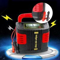 China 12V 12A 24V 6A Intelligent Automatic Pulse Repair Lead Acid Battery Charger for EV Scooter for sale