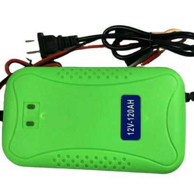 China 12V 6A Pulse Repair Smart Fast Charger for Lead-Acid Battery Car Motorcycle with OCP Protection for sale