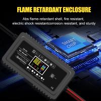 China Intelligent Automatic Battery Charger 12V 24V 20A 10A Lead Acid Repair for sale