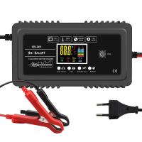 China 12V 24V 20A 10A Lead Acid Battery Charger Automatic Intelligent Universal Rechargeable Battery Charger for sale