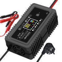 China 12V 24V 20A 10A Lead Acid Battery Charger Automatic Intelligent Universal Rechargeable Battery Charger for sale