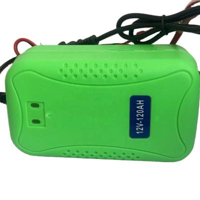 China Intelligent 12V 6A 72W Lead Acid Battery Charger for Motorcycle Car with Pulse Repair for sale