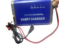 China 12V 12A 24V 6A Full Automatic Smart Car Battery Charger 220V for Lead-Acid Battery for sale
